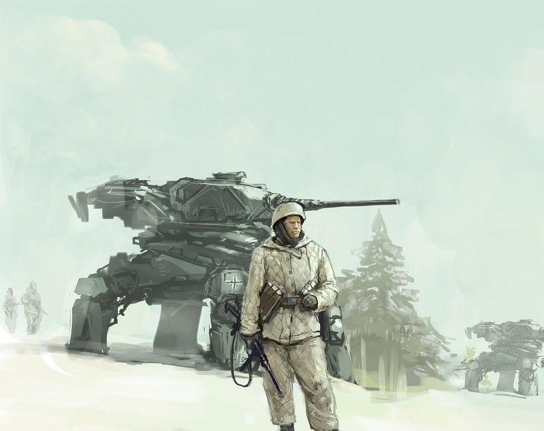 Weird WWII: Battleground Weird WWII: Armored Mechanical Walker (AMW)