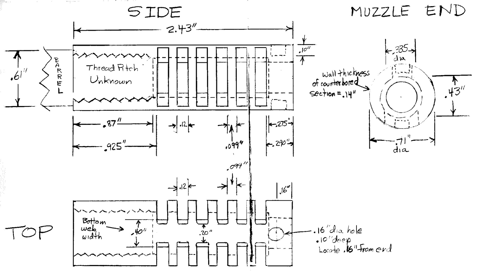 FN 49 INFANTRY RIFLE BLUEPRINTS