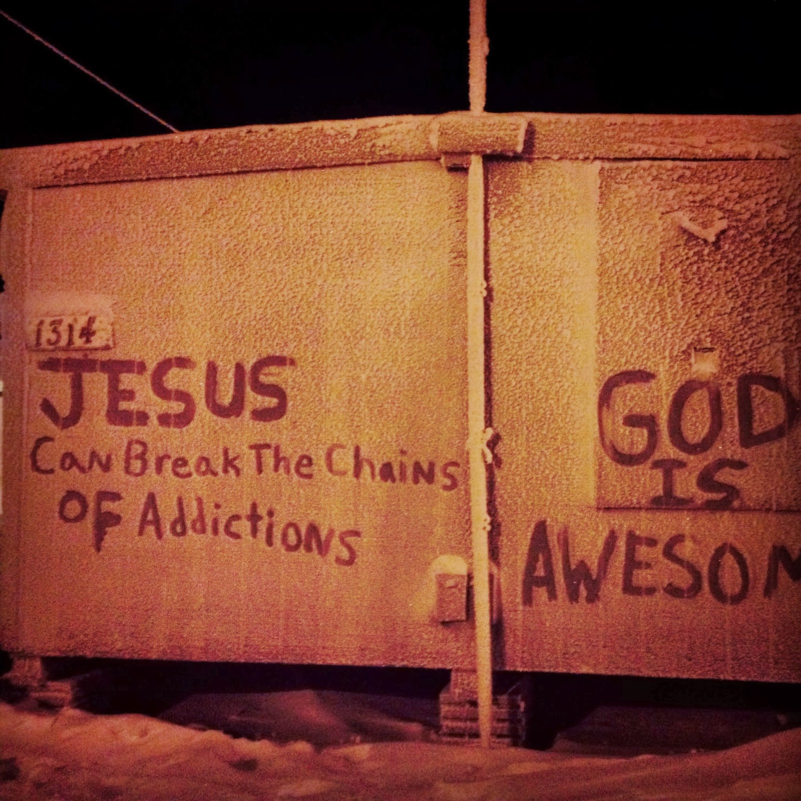 ¶ snow & mist: Jesus Can Break the Chains of Addictions
