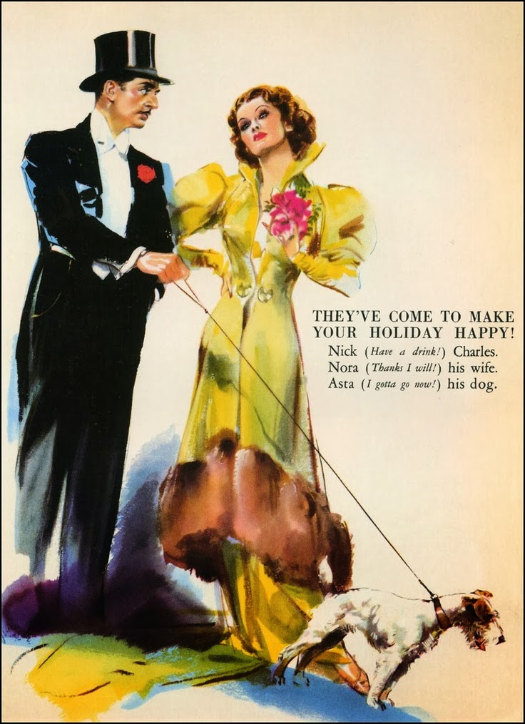 The Vintage Marquee: Nick & Nora Charles: Solving the Mystery of Marriage