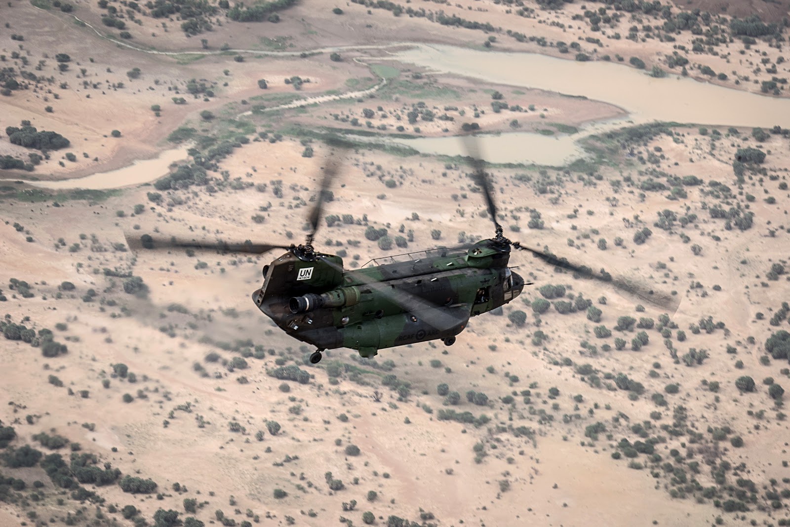 SNAFU!: Canadian CH-147F Chinook Helicopters @ Operation Presence-Mali...