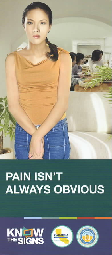 Health As I See It: Pain Isn't Always Obvious" Know the Signs: Suicide ...