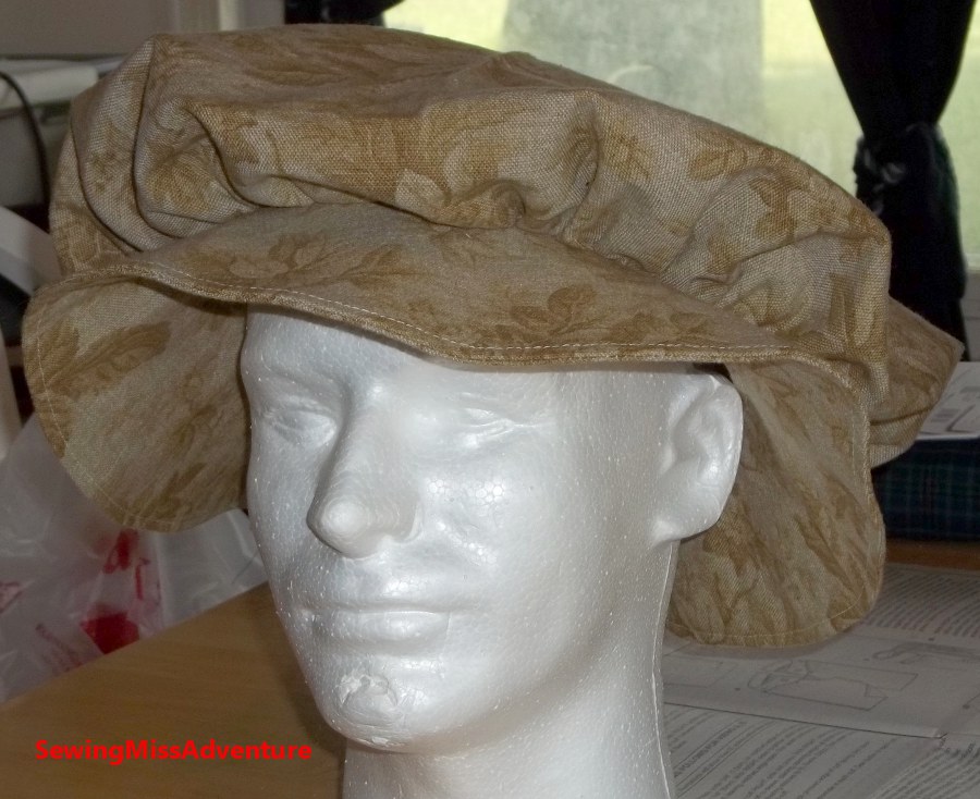 Sewing Miss Adventure: Renaissance flat cap S4059