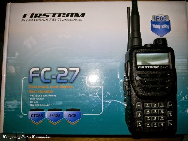 HANDY TALKY Firstcom FC 27 Dual Band - INDOTELECOM.CV