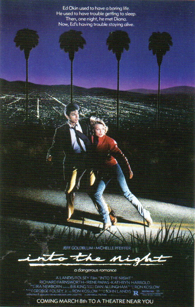 Ha ha, it's Burl!: Burl reviews Into the Night! (1985)