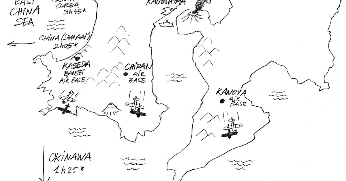 KAMIKAZE : The Bansei air base in KASEDA