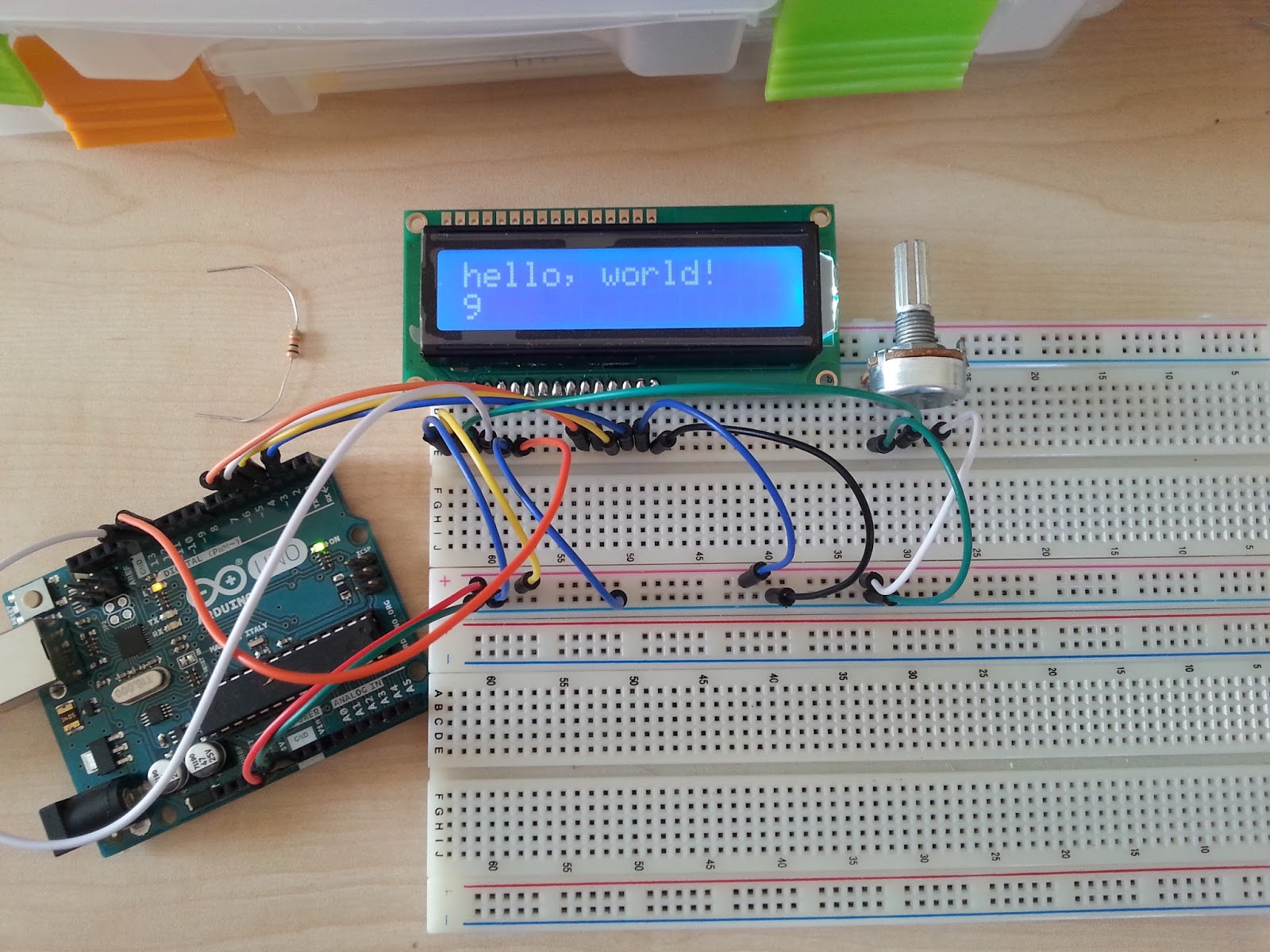 Electrical-Electronics Engineering Blog: Controlling LCD with Arduino