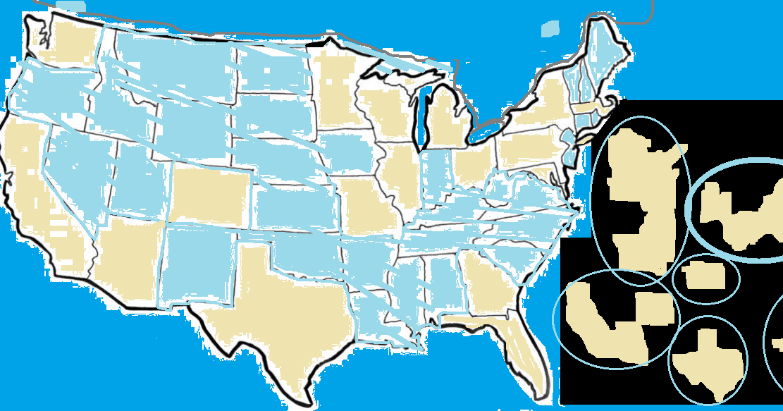 Next Major League Expansion Team: Big Four Map Gaps