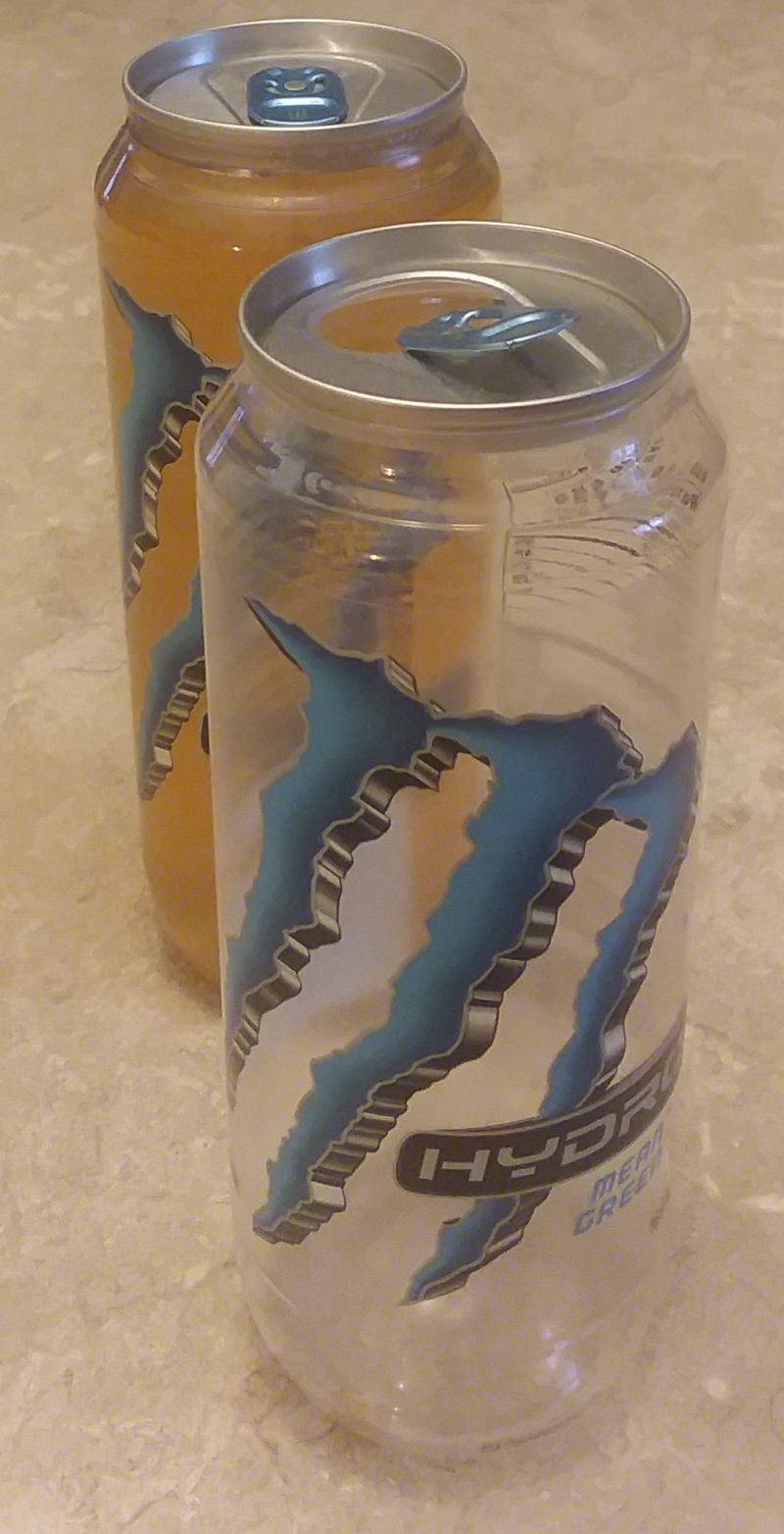 Soda Can Collection: Monster Hydro