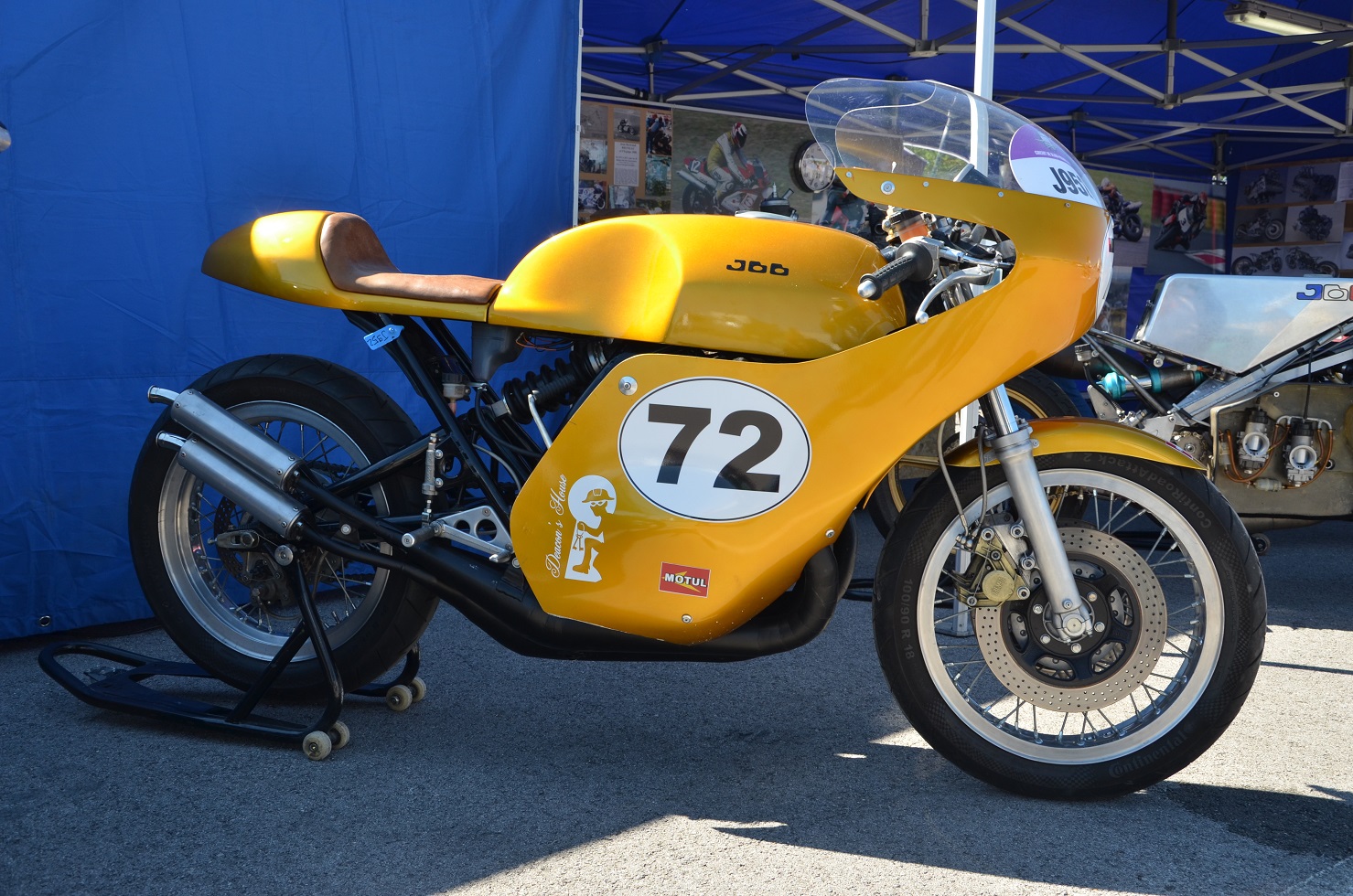 JBB Team: Les motos JBB exposées à Dijon-Prénois