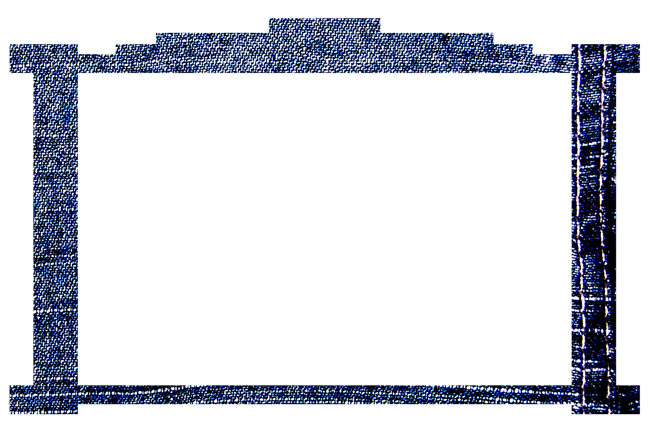 ForgetMeNot: denim frames