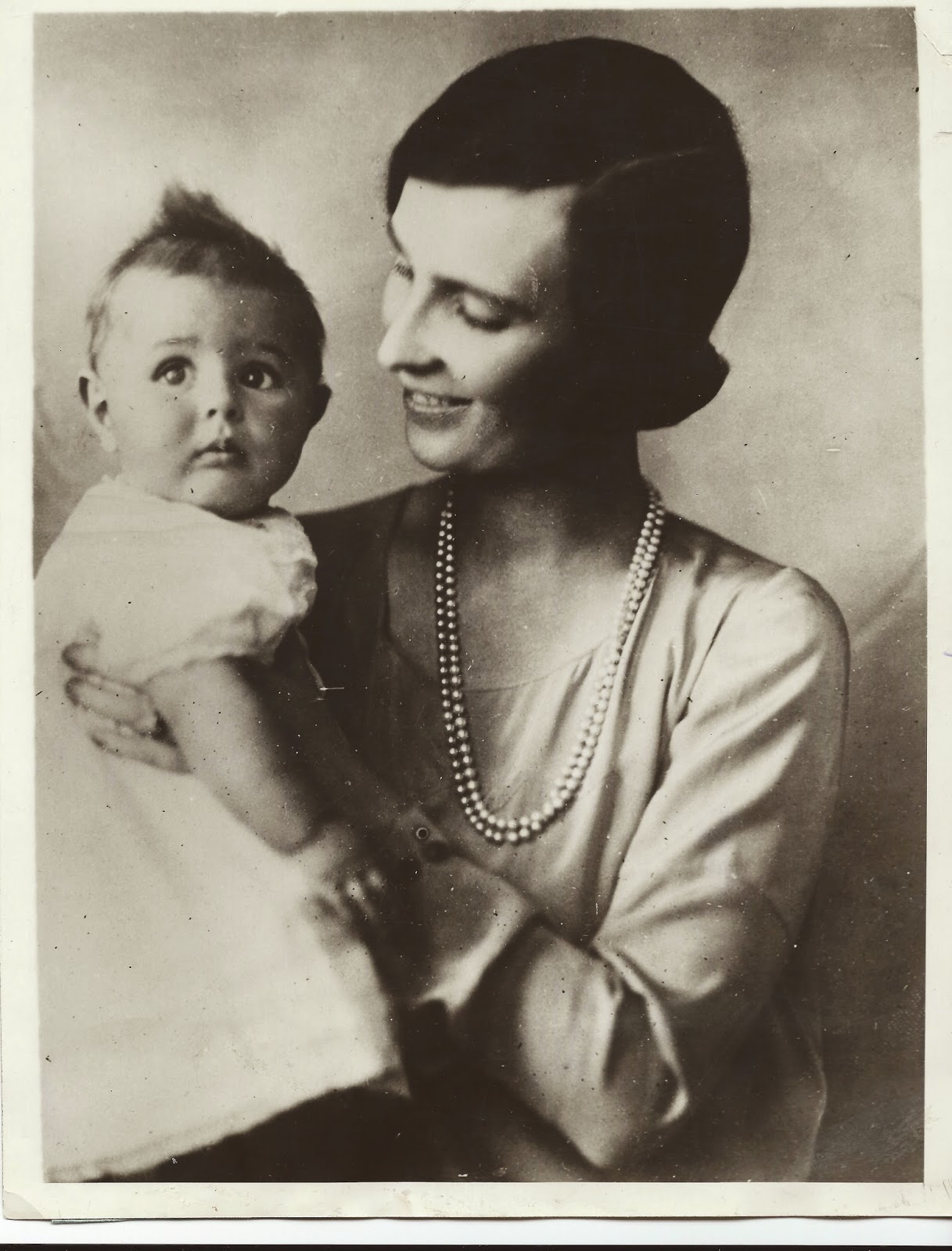 Royal Musings: Princess Olga and baby Nicholas
