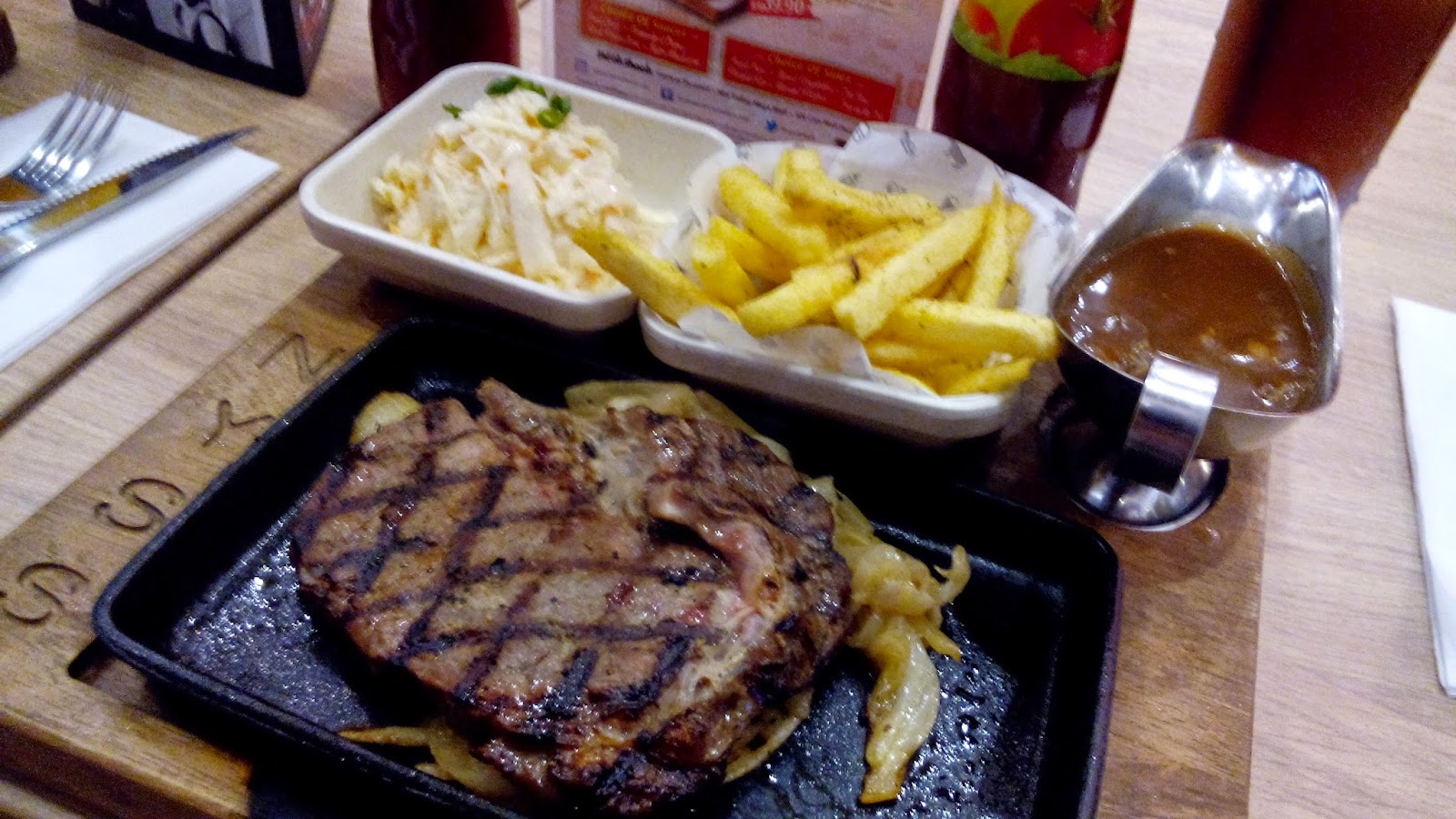 NY Steak Shack Food Review : MUST READ! - Random Rainbow