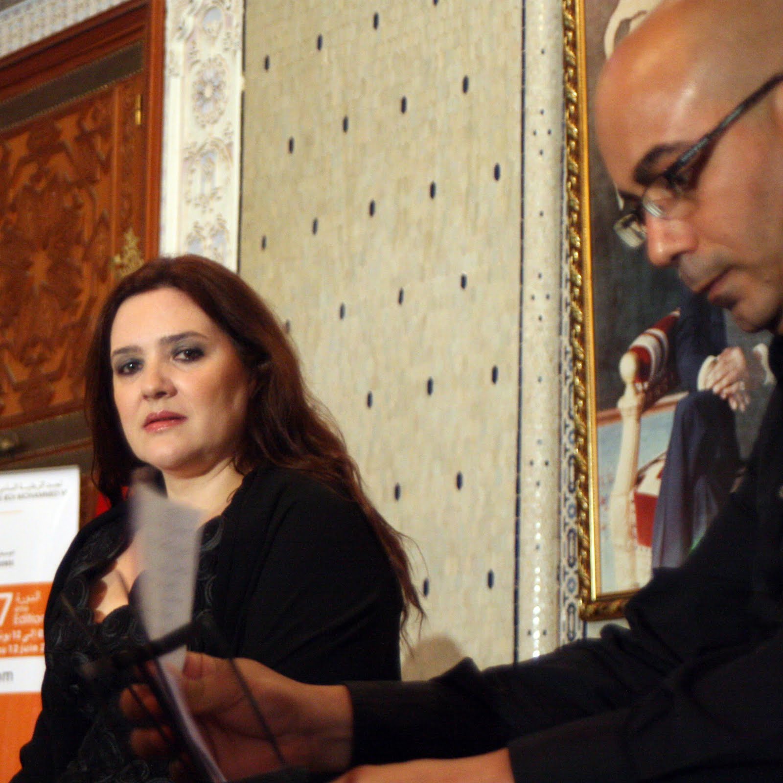 THE VIEW FROM FEZ: Francoise Atlan unplugged - literally!