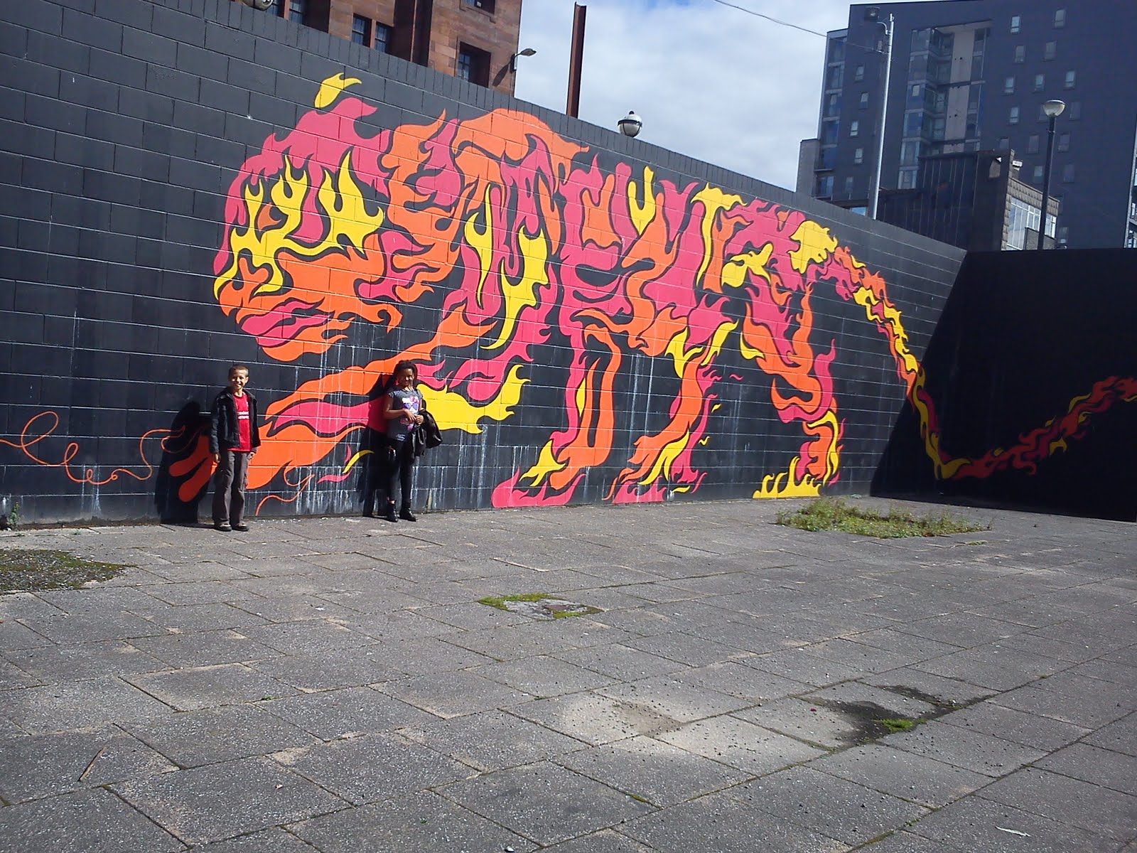 grafity: Animal Tiger in Graffiti Art Designs Ideas
