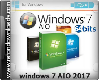 Windows 7 AIO 2017 - Raton