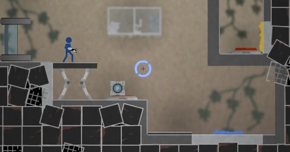 Portal 2D walkthrough