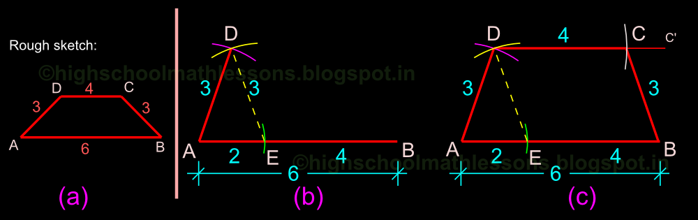 High school Mathematics Lessons: Chapter 12.2 - Construction of ...