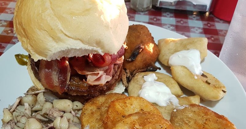 Build Your Own Burger Buffet at R&S