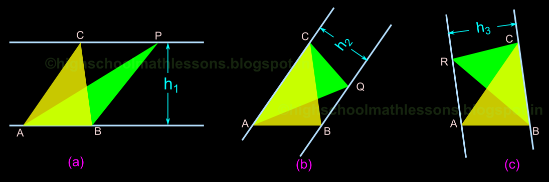 High school Mathematics Lessons: Chapter 14 - Triangles between ...