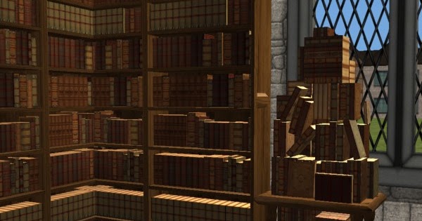 Decat's Sims 2 Creations: Medieval Book Shelves