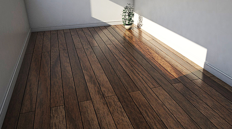 Jong / Unit 15: Laminated floor Sketchup + Vray