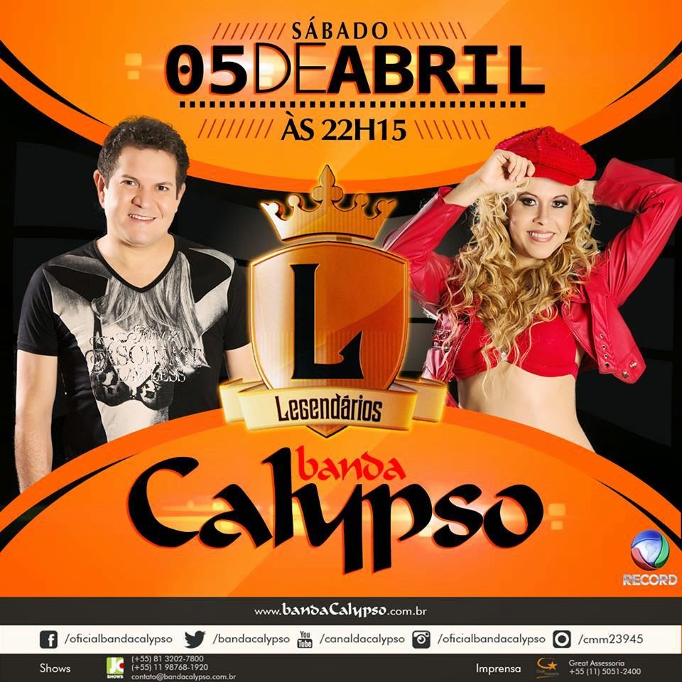 ::CalypsoNota10 Conctando Vc ao Mundo Calypso..: Banda Calypso Faz a ...