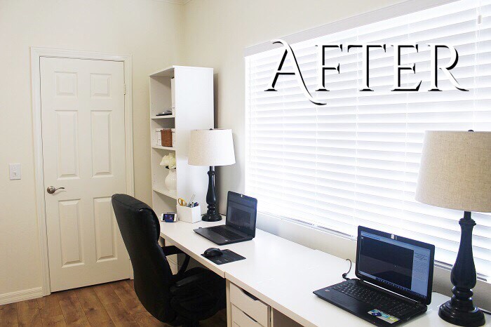 Before and After Home Office - 5 Home Office Updates! | It has grown on me!