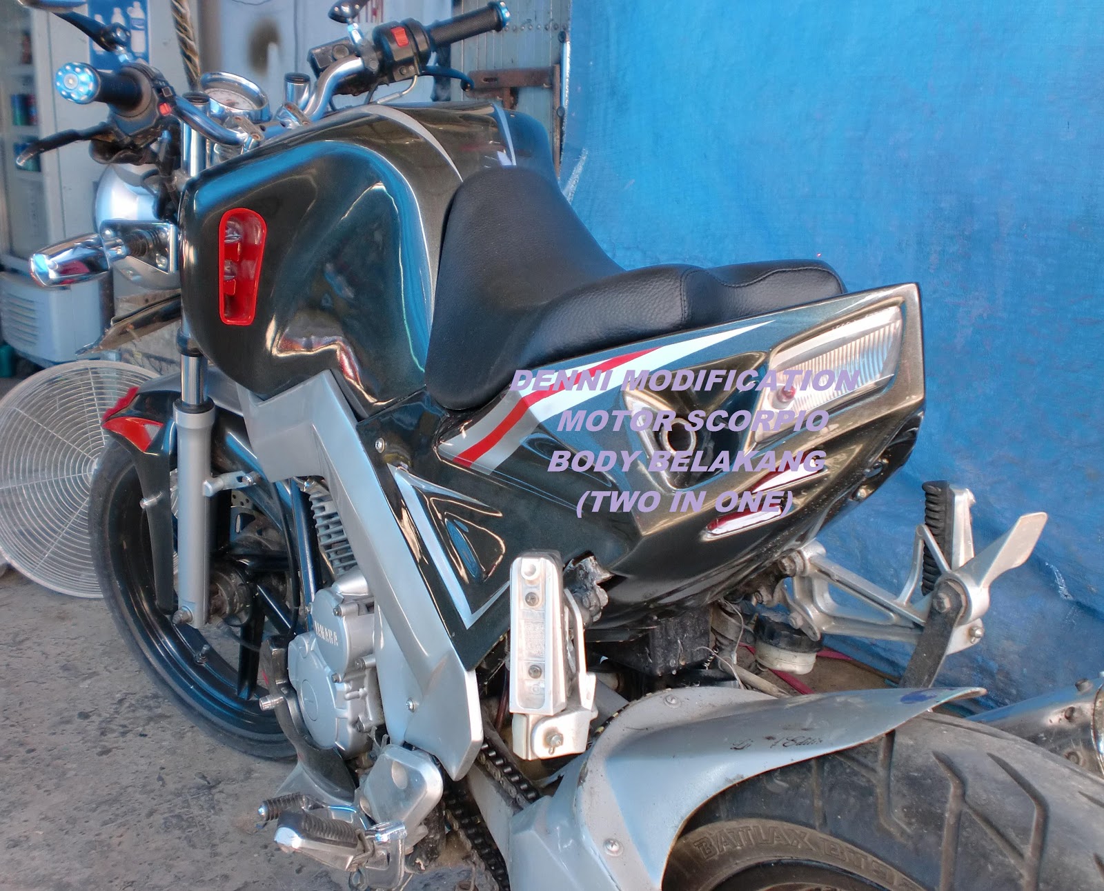 Modifikasi Body Motor Fit X | Wallpaper Modifikasi Motor