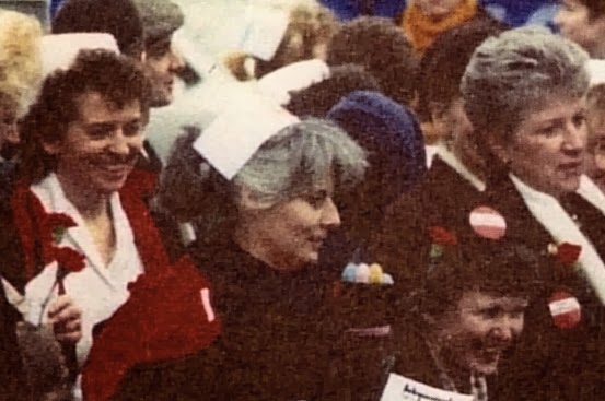COHSE: COHSE Nurses Demo Kingston 1988