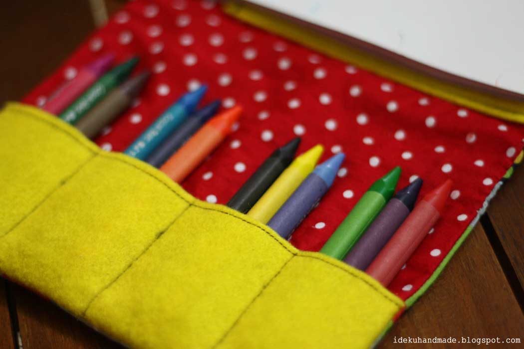 ideku handmade: {crayon pouch}