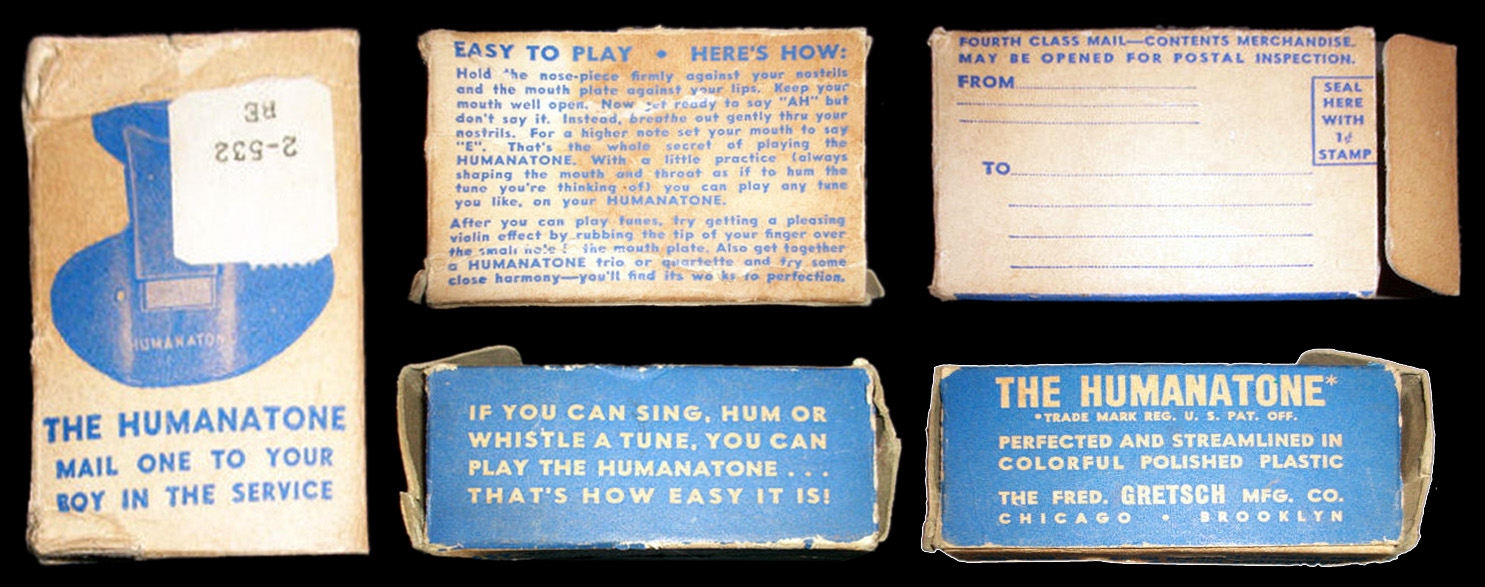 noseflute.org: Humanatone - Part II : the Gretsch plastic era