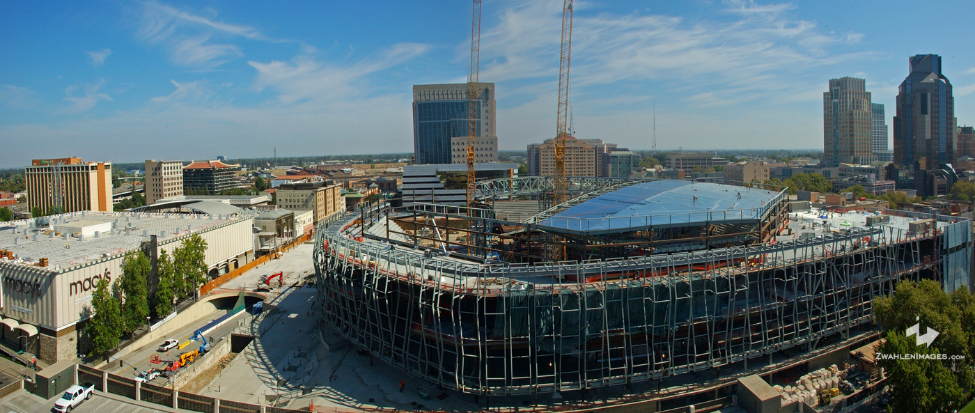 LivingInUrbanSac: Golden 1 Center Construction Photos