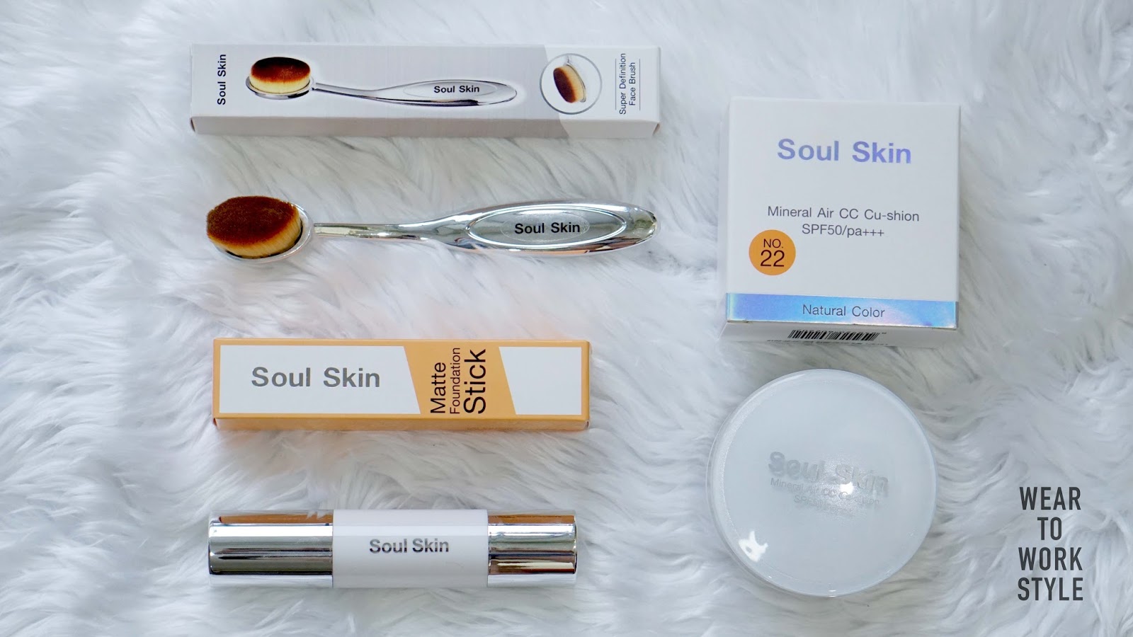 REVIEW :: SOUL SKIN MATTE FOUNDATION STICK & MINERAL CC CUSHION SPF50PA ...