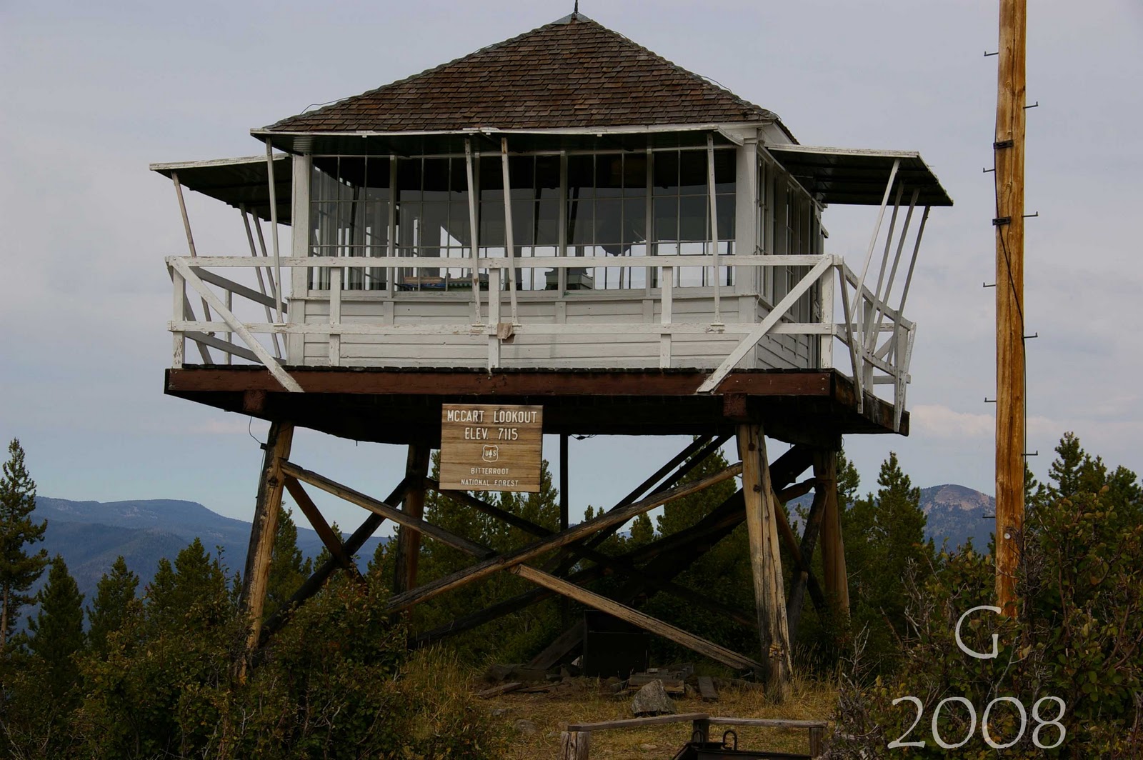 Happenings in Georgie's World: Fire Towers Rule!