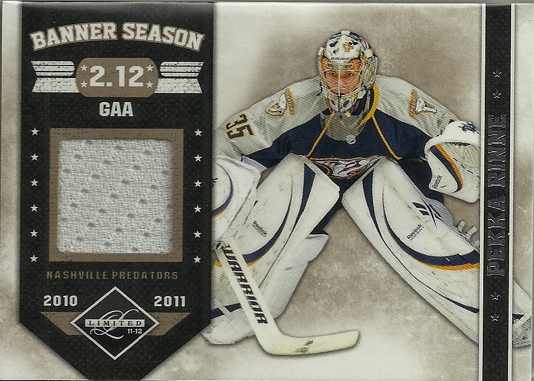 Hell's Valuable Collectibles: Pekka Rinne Swatch Card