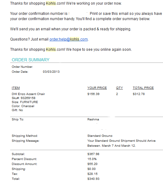 Weekend Tweaks: NEW PAIR OF CHAIRS