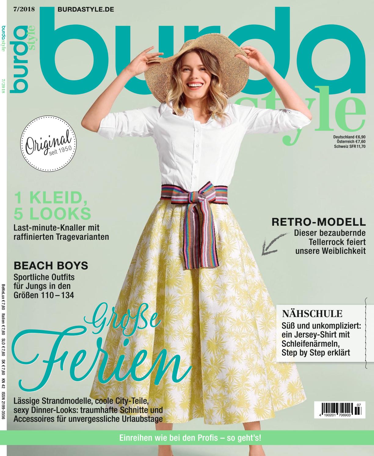 DOWNLOAD : Burda Style 07 2018