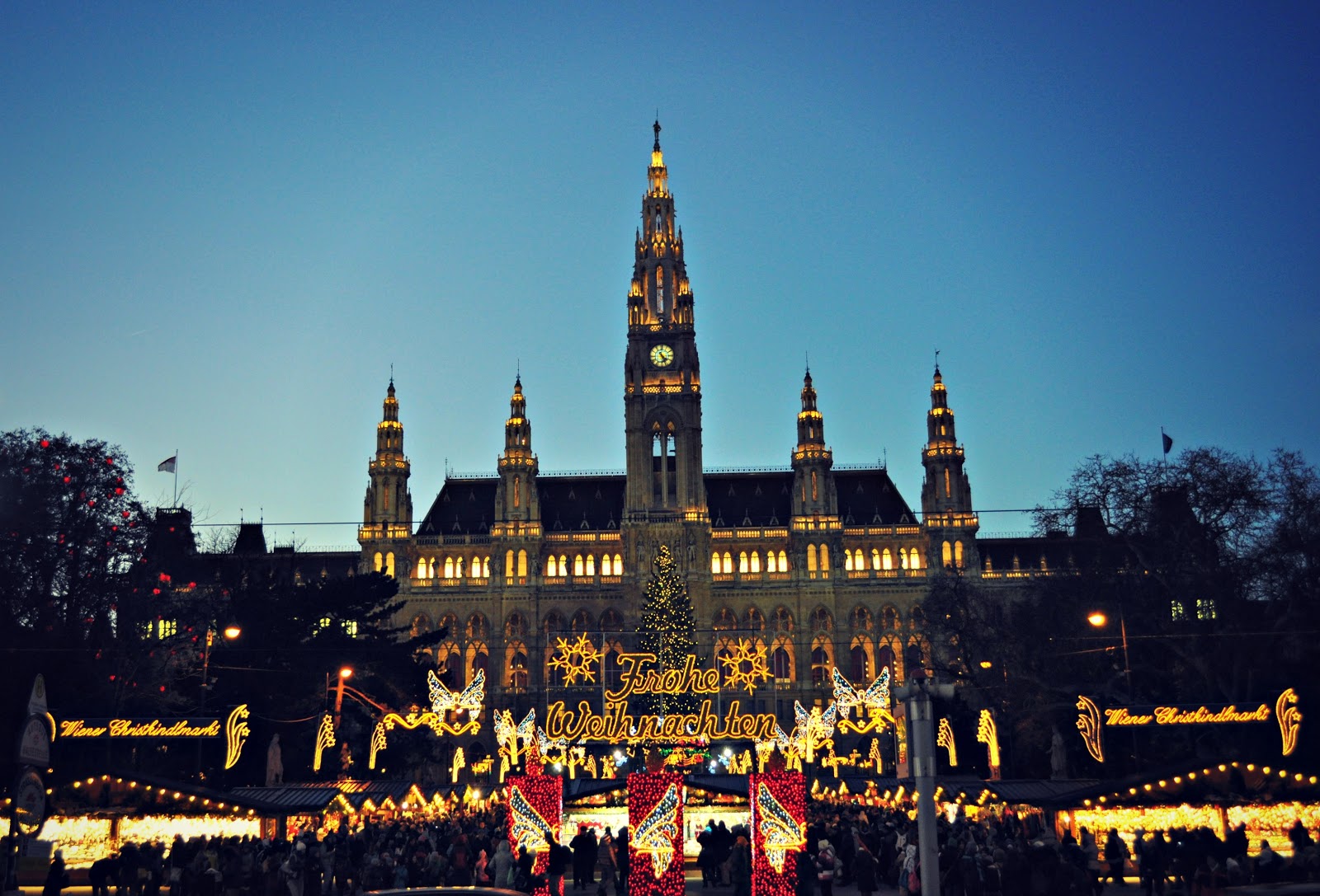 Palmer Ponderings...: Christmas in Vienna: Night Lights
