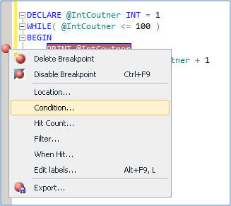 Debug T-SQL trong SQL Management Studio từ SQL Server 2008 đến SQL ...