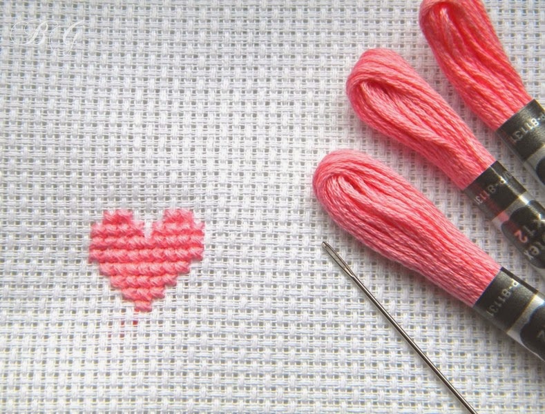 Be Grateful: HAFT KRZYŻYKOWY DLA POCZĄTKUJĄCYCH