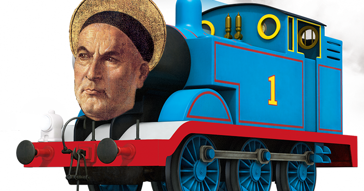 Triablogue: Thomas the Train Wreck and the Analogia Entis