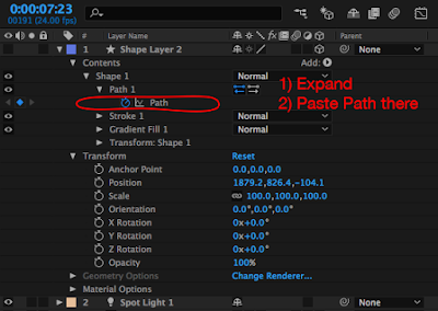 human user: How to copy a Mask Path into a Shape Path in After Effects