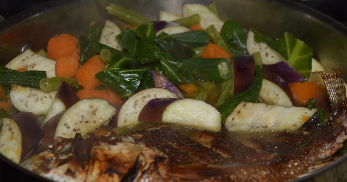 Filipino Food Aficionado: Dinengdeng or Inabraw (Mixed Vegetables and ...