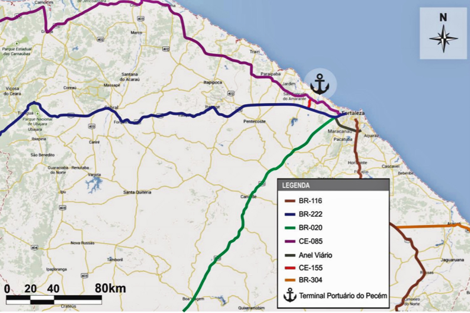 Santos Shiplovers: Rotina de cais - Porto de Pecem/CE
