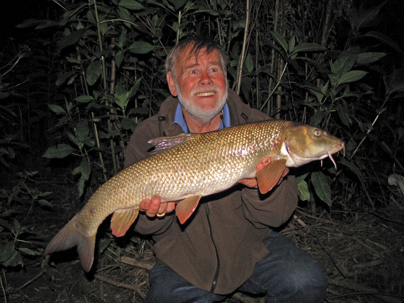 Travelling Man: New river barbel.