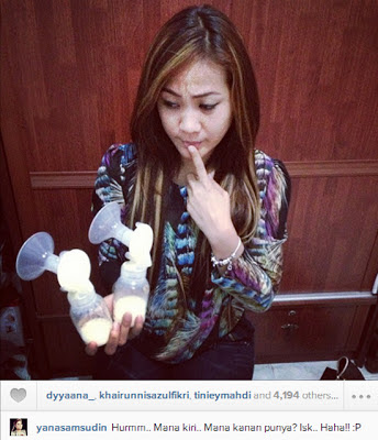 Gambar panas yana samsudin dengan breast pump! - Berita Terkini
