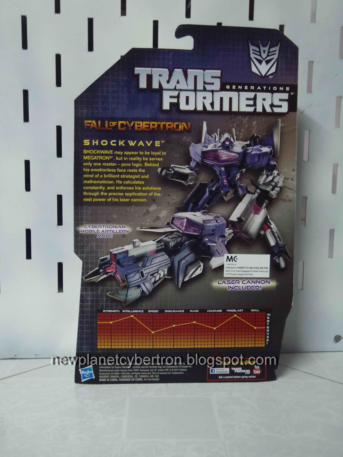 New Planet Cybertron: Transformers Review: Shockwave (FOC Deluxe)