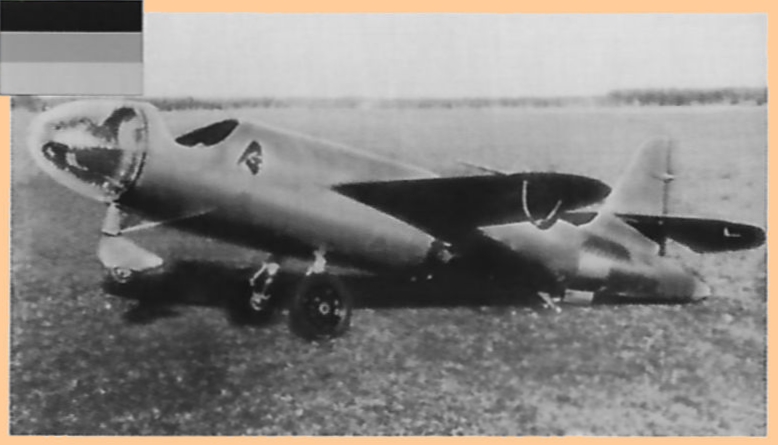 L'avion-fusée Heinkel He-176.