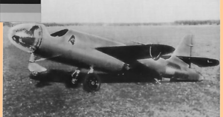L'avion-fusée Heinkel He-176.